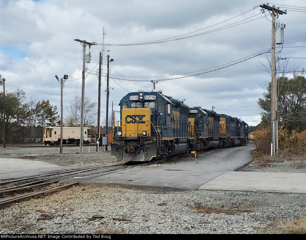 CSX 6206, 8096, 6218 & 6223